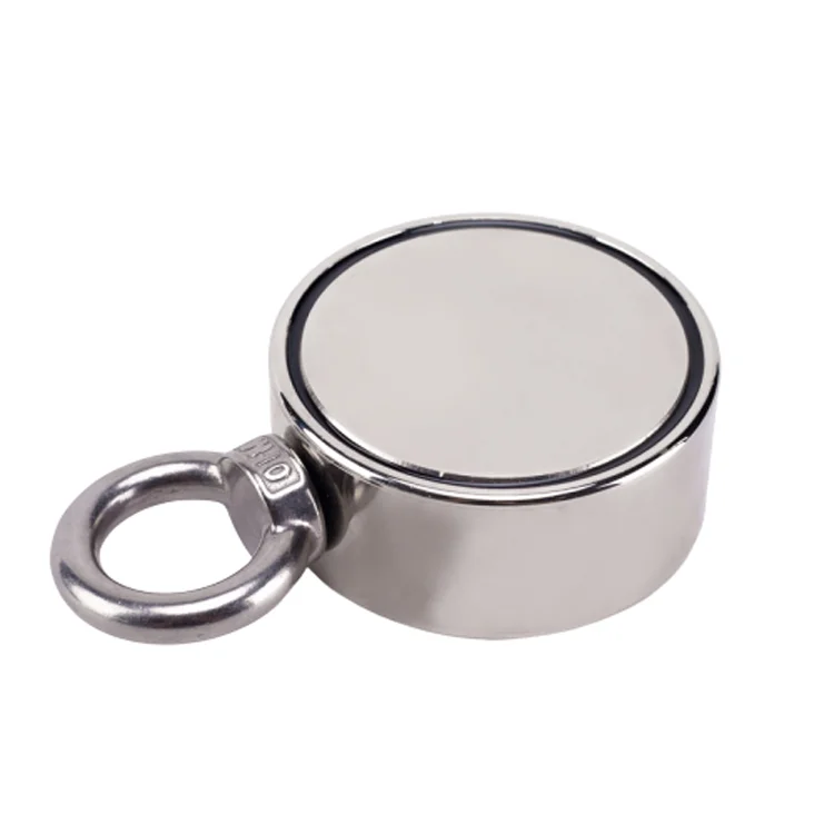 D60mm 200kg Heavy Duty Metal Detector Treasure Hunting Strong Magnets ...