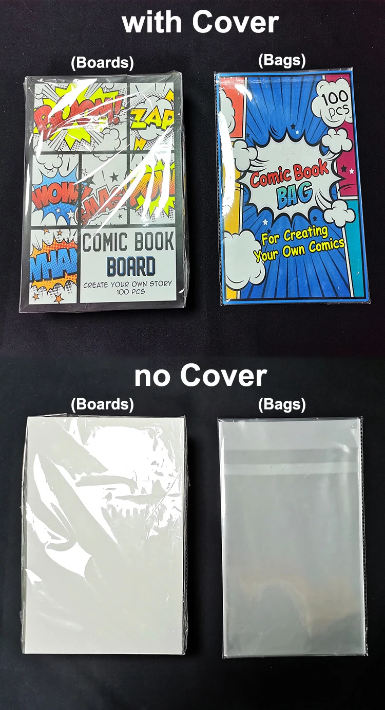 OEM Custom Cover Current Age Silver Comic Book Bags