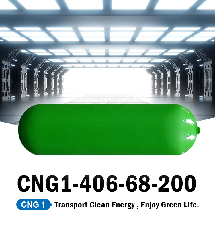 High Pressure Compressed Natural Gas Cylinder 68l 406mm 200bar Cng Tank For Sale - Buy High ...