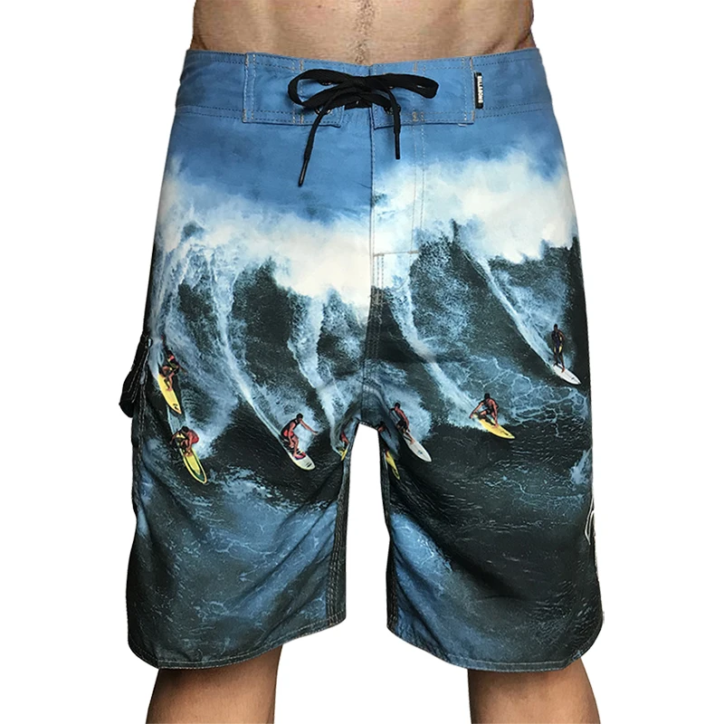 100% Polyester Sports Swim Trunks Beach Board Shorts Phantom Men's Swim ...