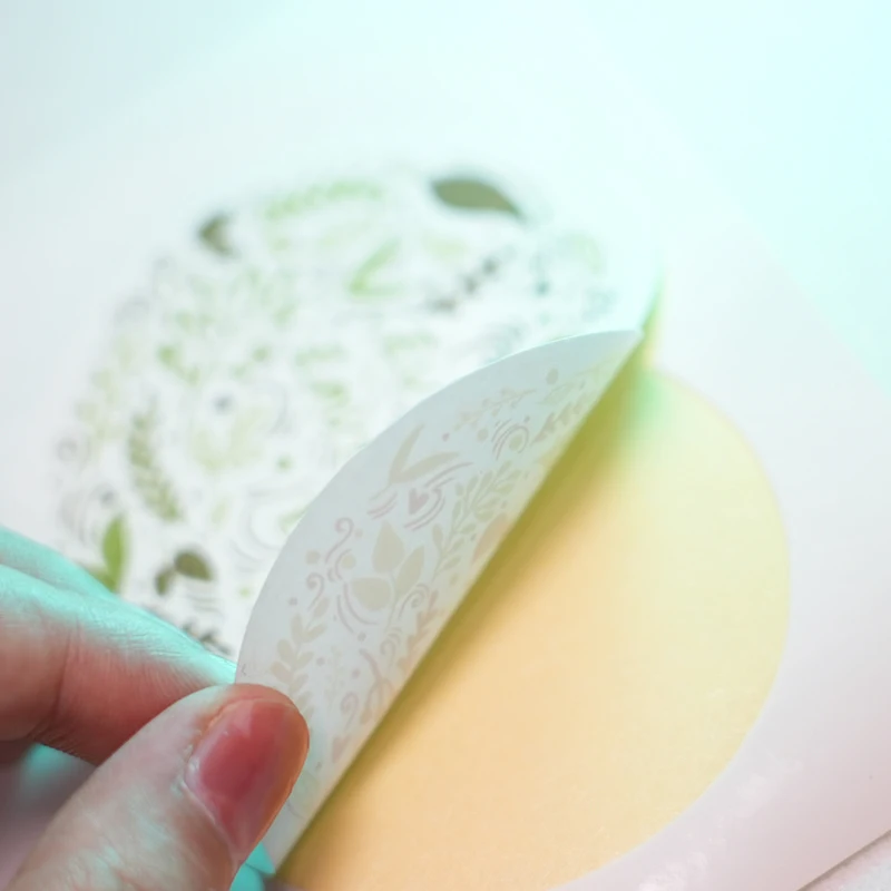 Printed Brand Logo Custom Round Tissue Paper Waterproof Adhesive Label ...