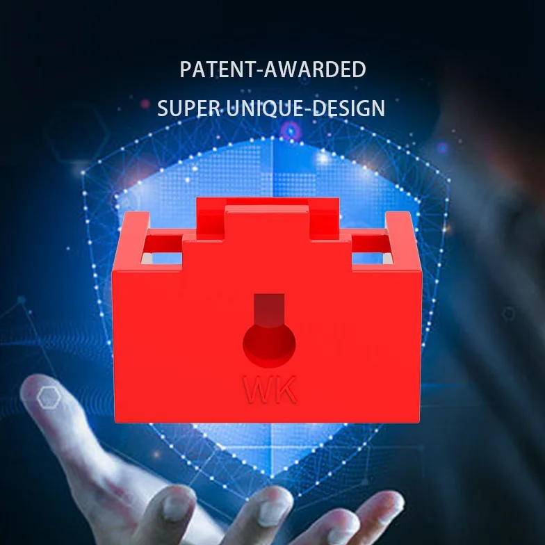 Locking Rj45 Port Dust Blocker With Key,Ethernet Port Lock,Rj45 Port ...