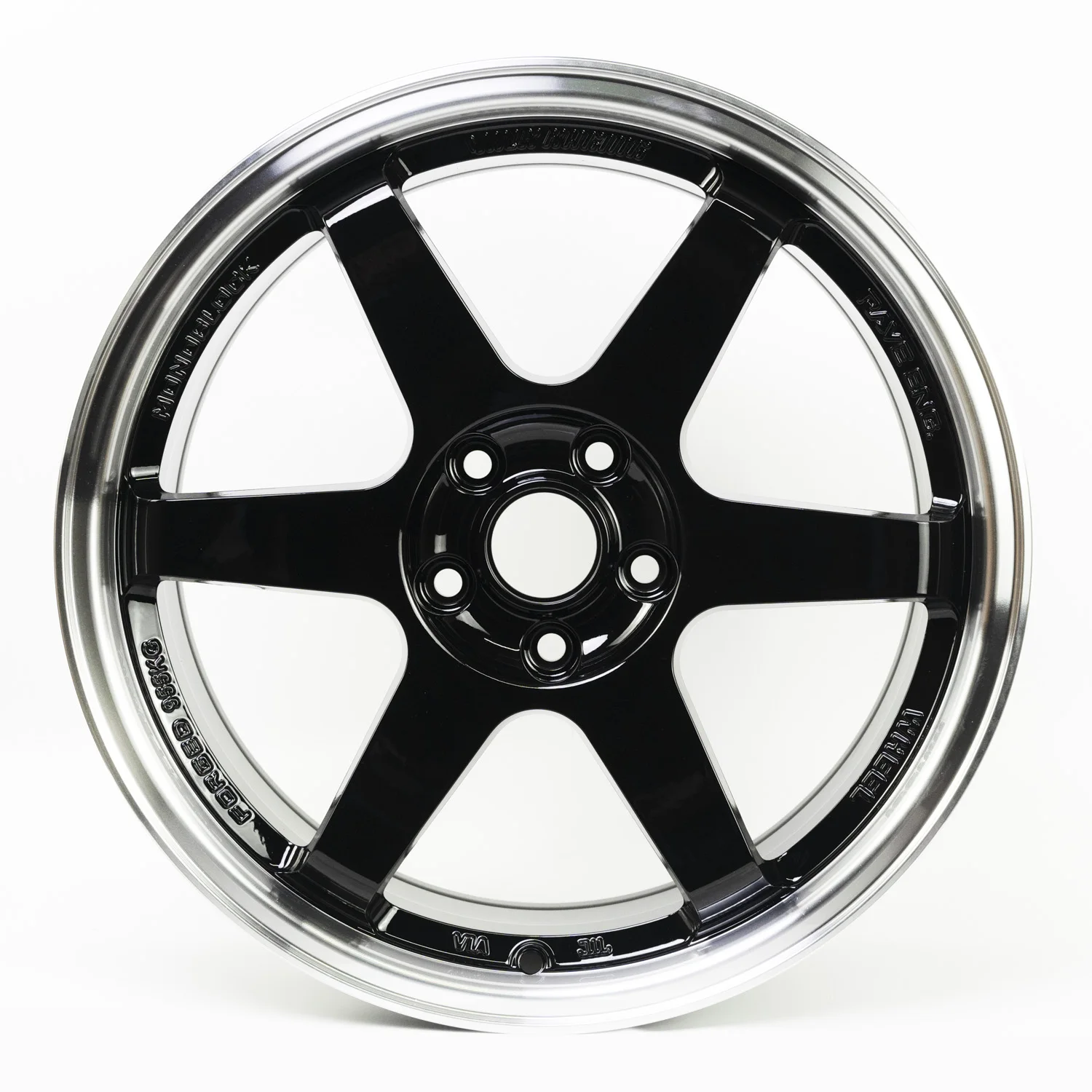 Racing Car Rim 16 17 18 Inch 5 Holes 6 Holes 5x114.3 6x139.7 Suv Auto ...