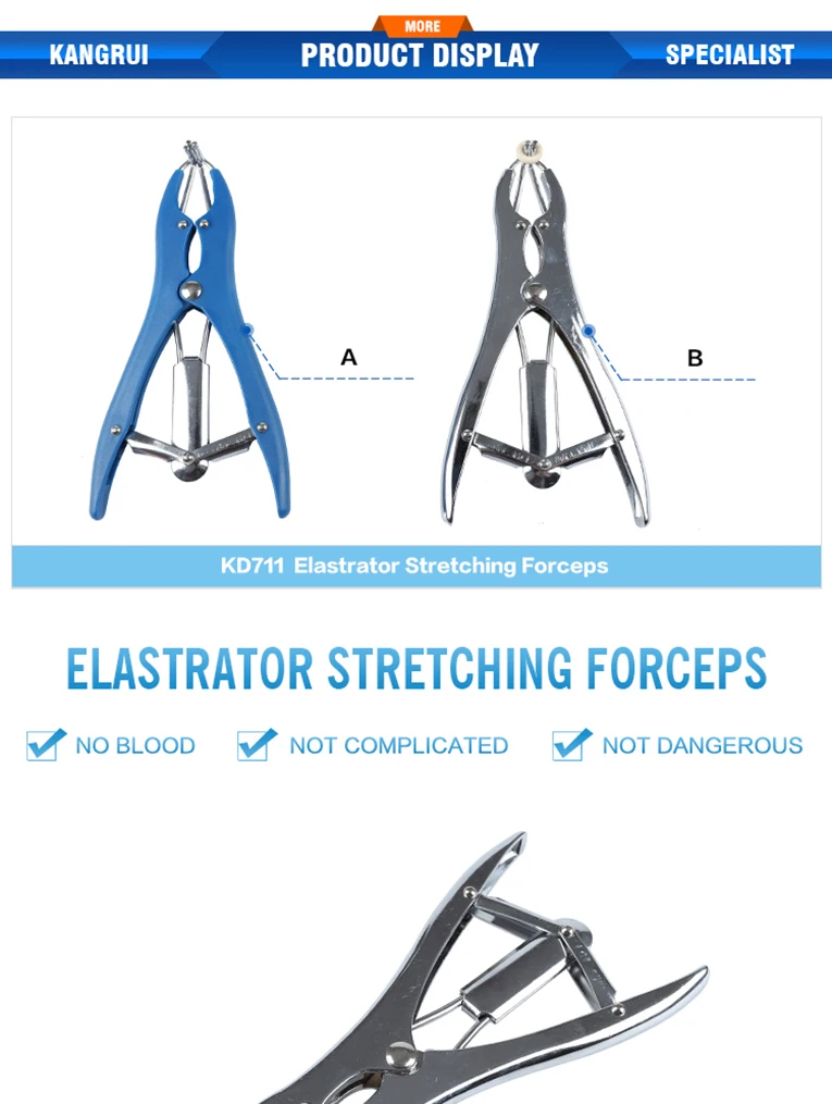 Veterinary Band Forceps Elastrator Stretching Castration Pig Castration Tool - Buy Veterinary ...