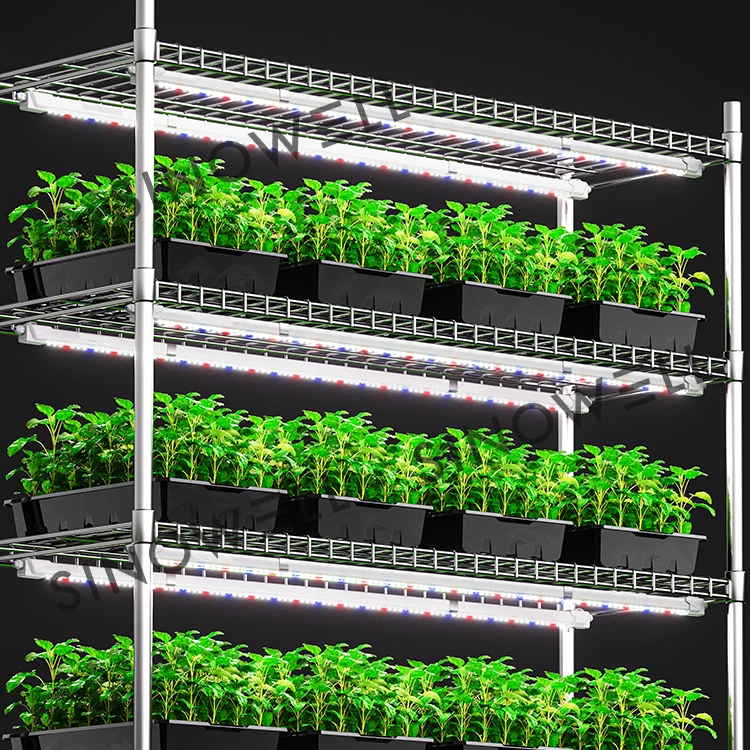 SINOWELL Daisy Chain Design 18W 9000K 4Ft Clone Led Grow Light for ...