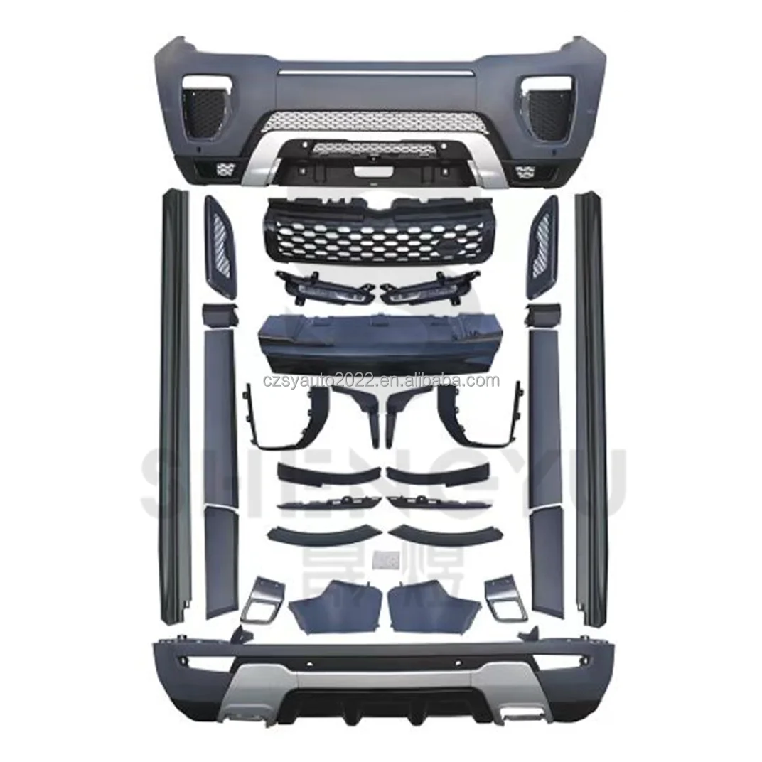 Body Kit Include Front And Rear Bumper With Grille And Side Skirt For ...