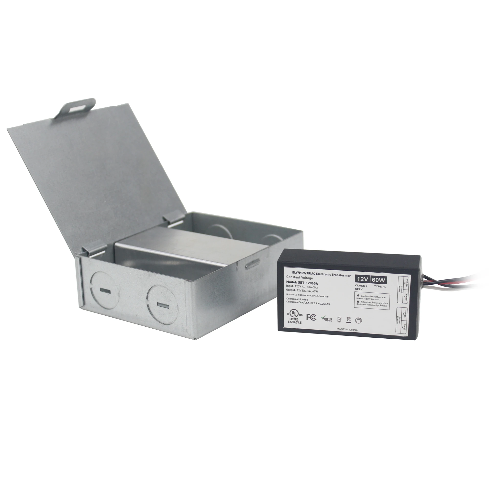 Elv/mlv/triac Triac Dimmable 60w 96w Led Driver With Junction Box - Buy ...