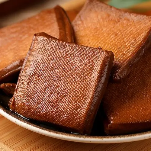 Iso Certified Spicy Dried Tofu Skin Spiced Dried Beancurd Skin Seasoned ...