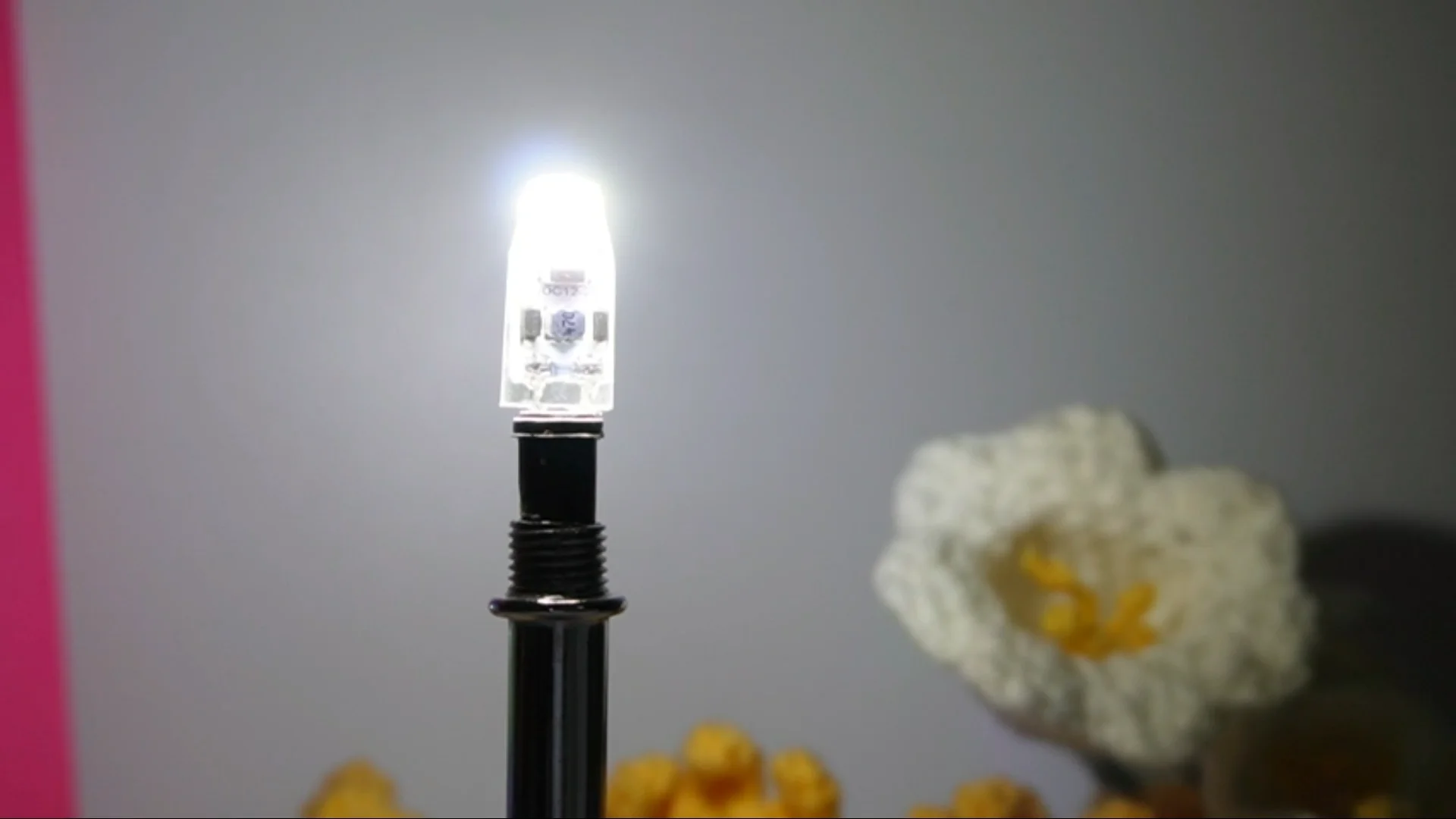 Dimmable 12-24v G4 Mini Led Bulb 1.5w 0705 Cob Silicone Energy Saving ...