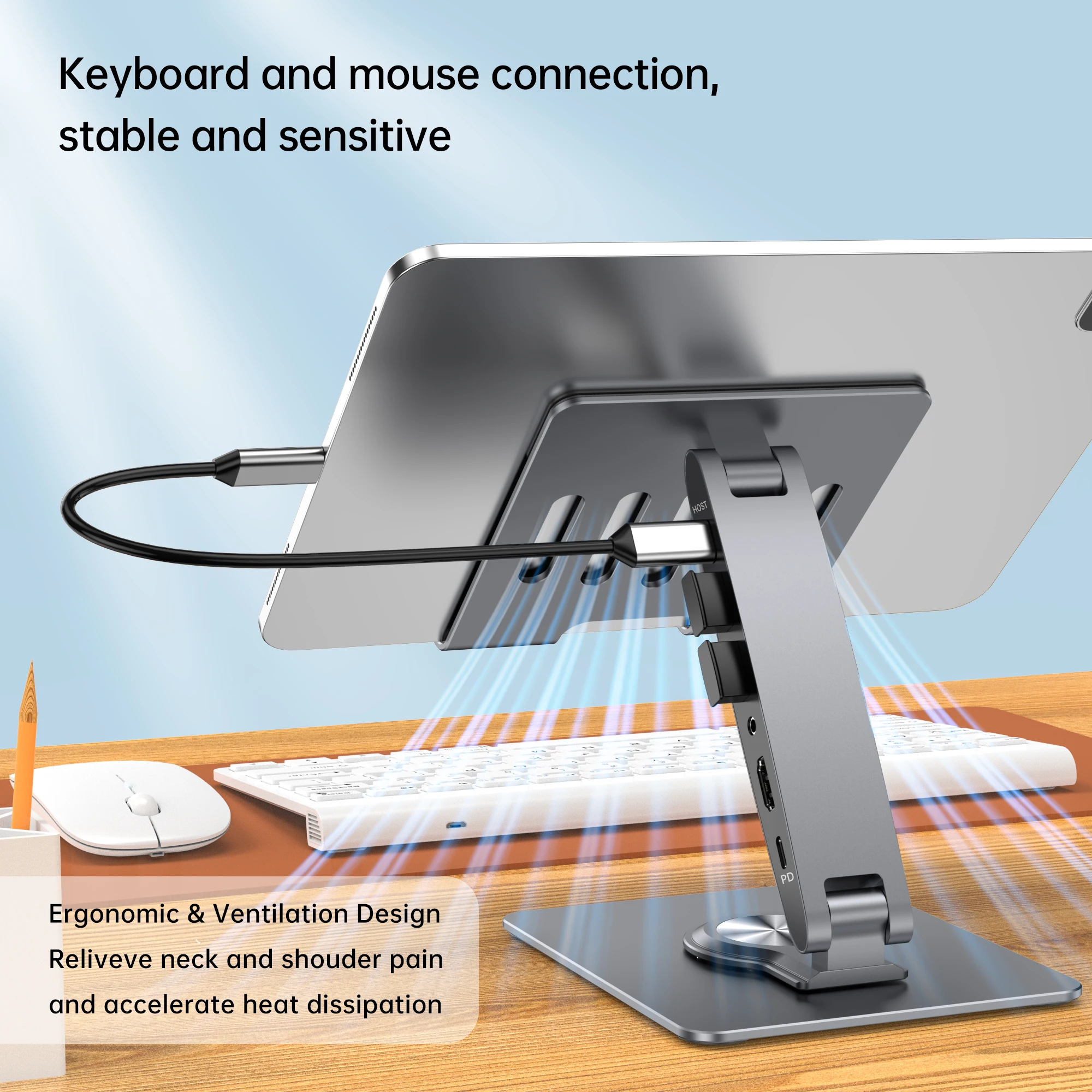 Prom Hubs 7-in-1 Thunderbolt Docking Station with HDMI, USB Type C Hub ...