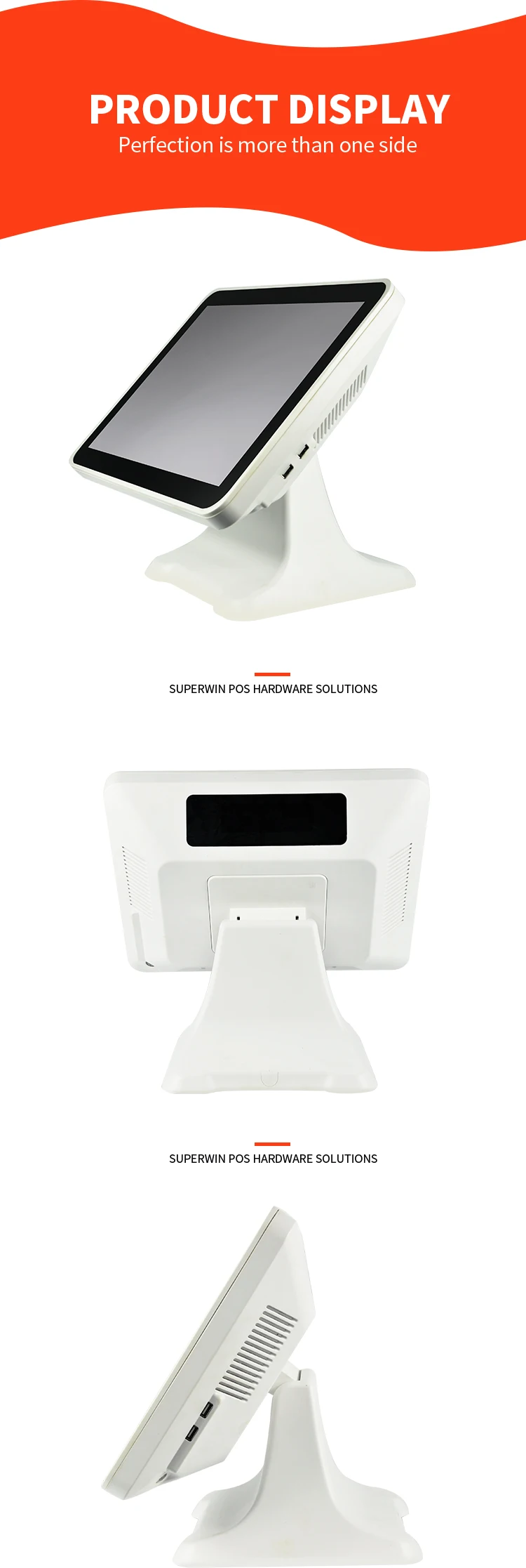 Cheap Superwin CY-65 Touch Cashier Machine Pos System for Sale