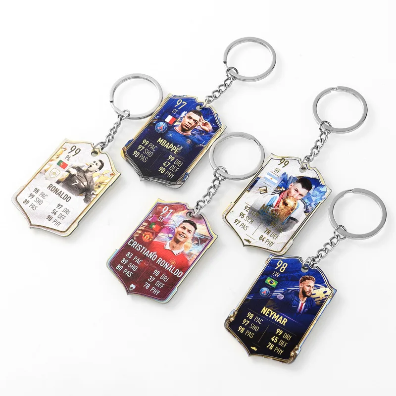 Hot Football Club Soccer Scorecard Keychain - Portugal