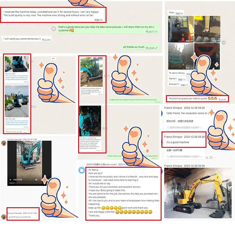 SAAO Mini Excavator Diggers - Efficient Earth-Moving Machinery