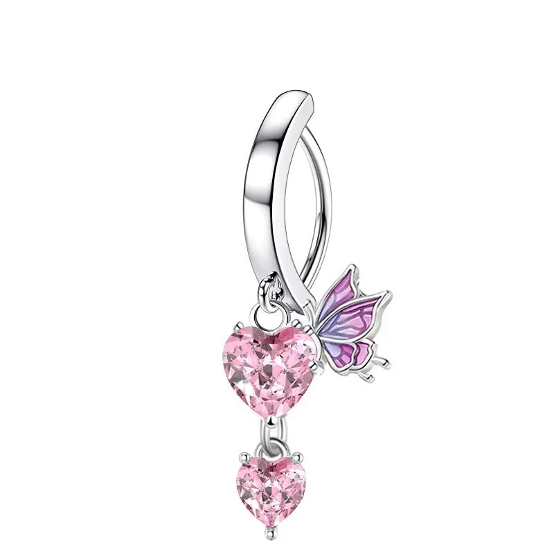 Wholesale Sexy Butterfly Wings Body Piercing Jewelry Shiny Zircon on ...