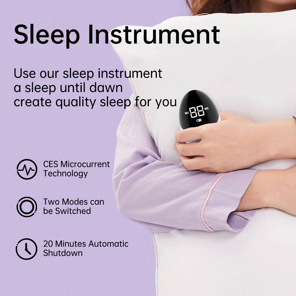 Mini Portable CES Intelligent Sleeping Instrument for Insomnia