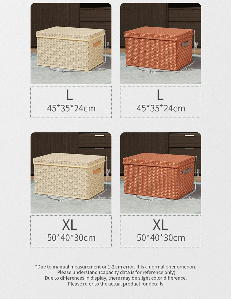 Collapsible Storage Boxes - Efficient Space Savers