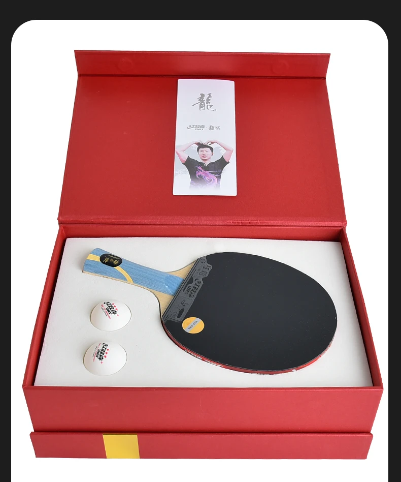 DHS Table Tennis Racket - Professional Comfort & Performance