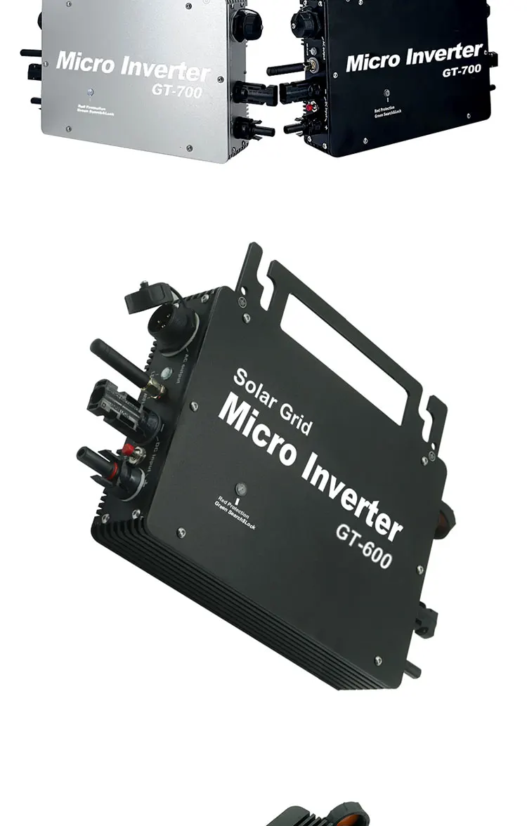 Residential Single Phase On Grid Pure Sine Wave Solar Inverter 1kw Low ...