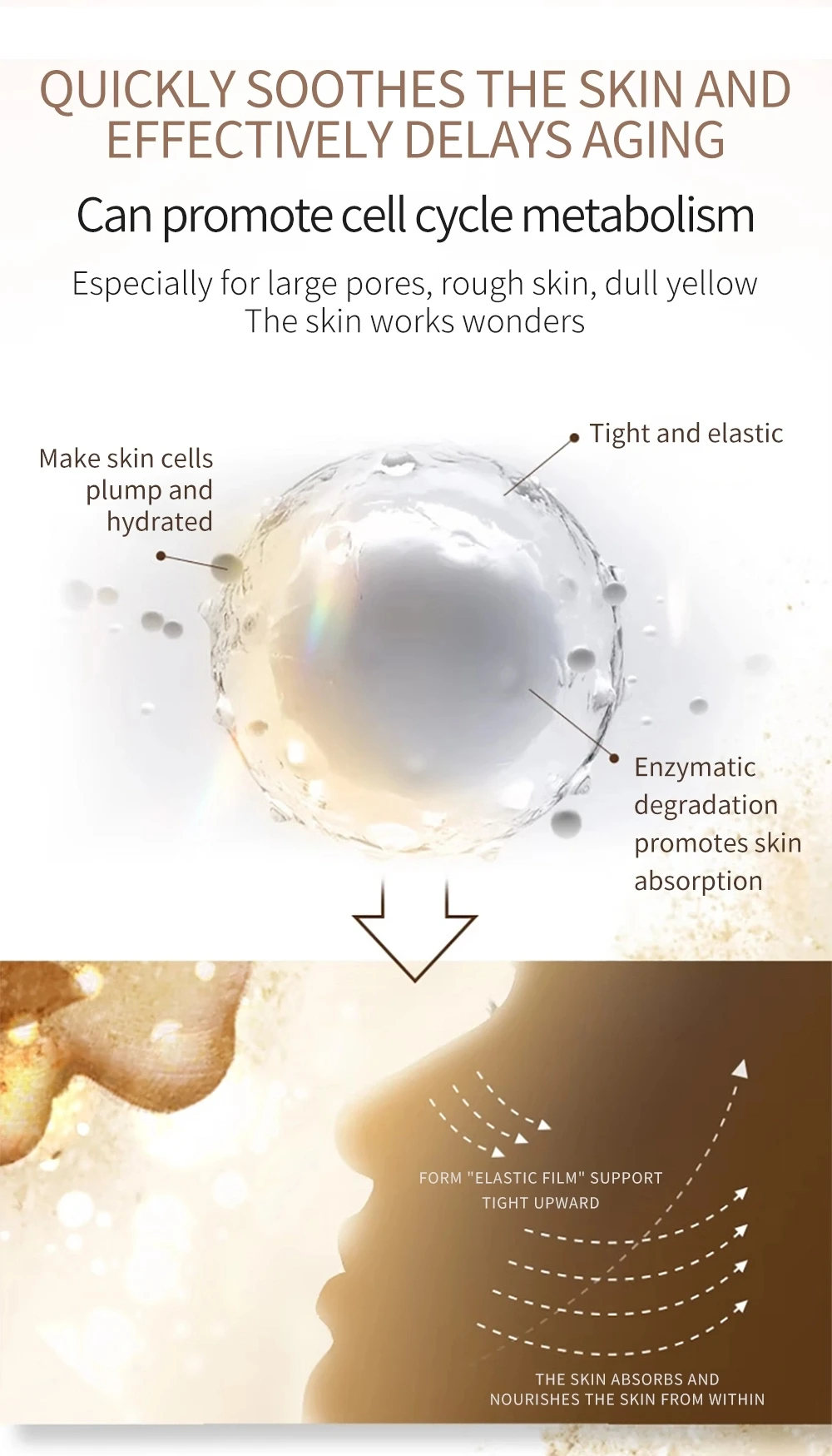 OEM Anti-aging Cream Beauty Women Face Skin Care Products Brightening ...