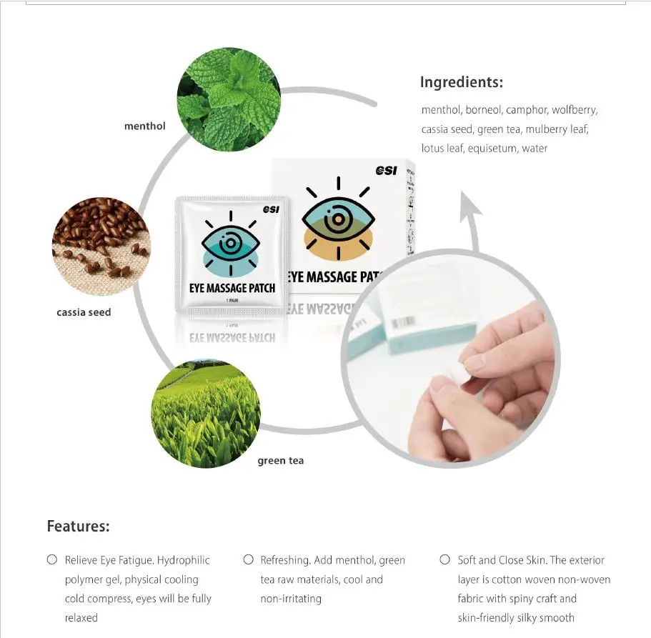 CSI Eye Gel Relieves Dry for Long-term Mobile Phone Under Eye Gel Patch ...