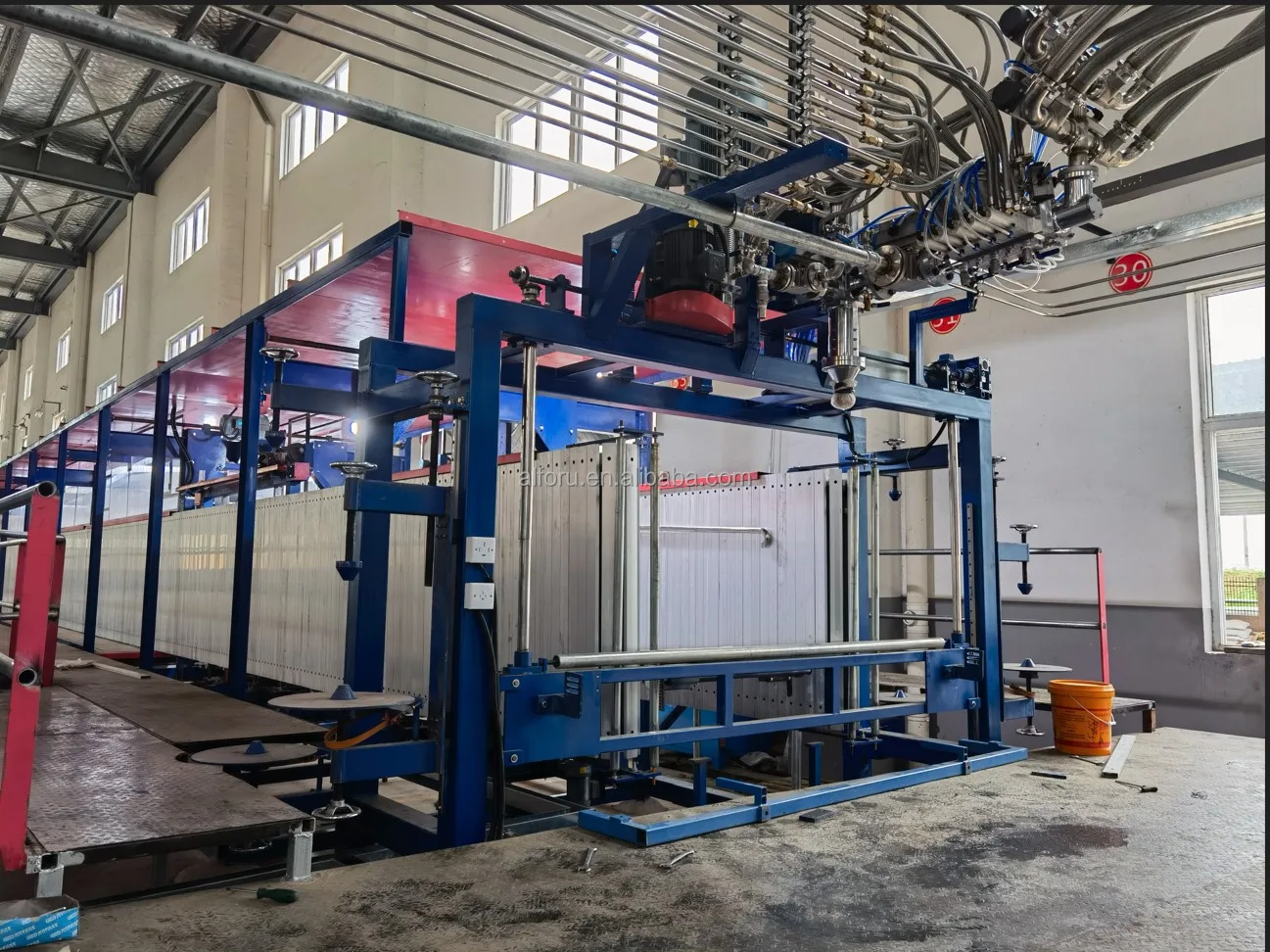 Continuously Slabstock Pu Foam Plant Compact Continues Horizontal ...