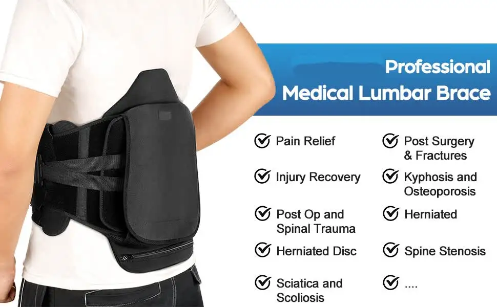 Kangda Medical Lumbar Brace - Back Pain Relief & Support