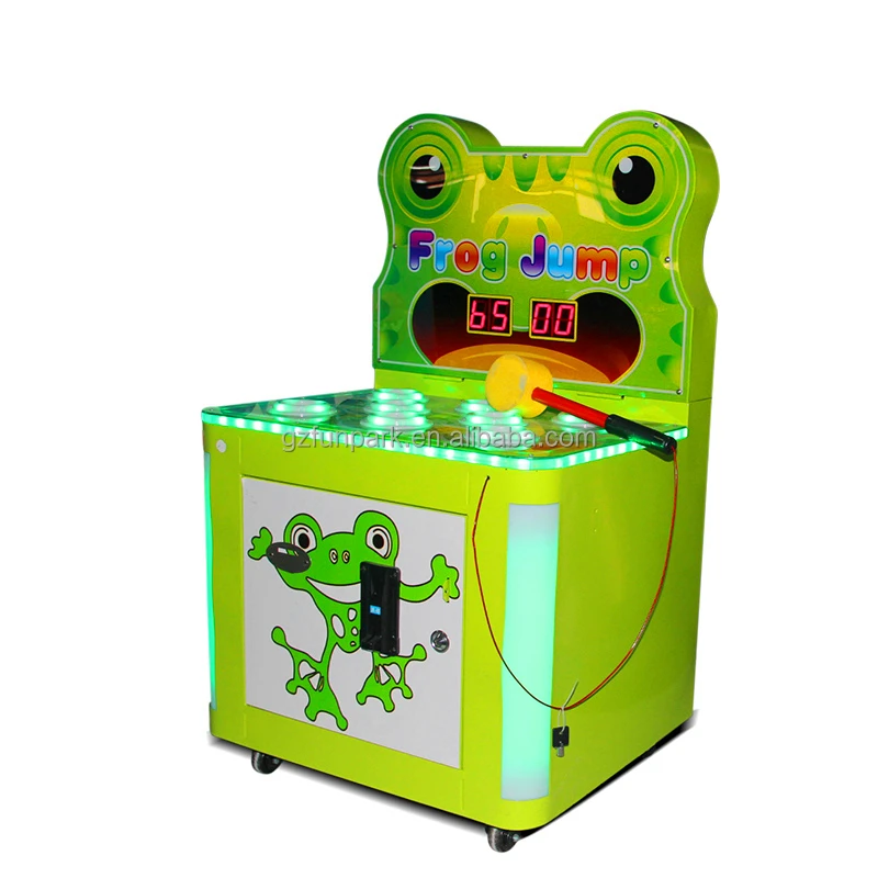 Frog Jump Coin Operated Arcade Game Machine for Kids & Family - OEM