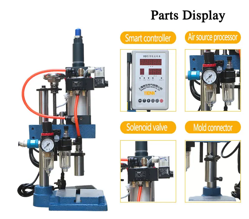 200KG Single-Column Desktop Pneumatic Press - YD-63