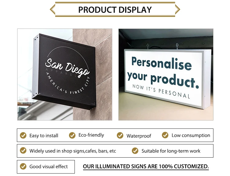 Custom Outdoor Led Business Signs Store Led Sign Mobile Phone Shop ...