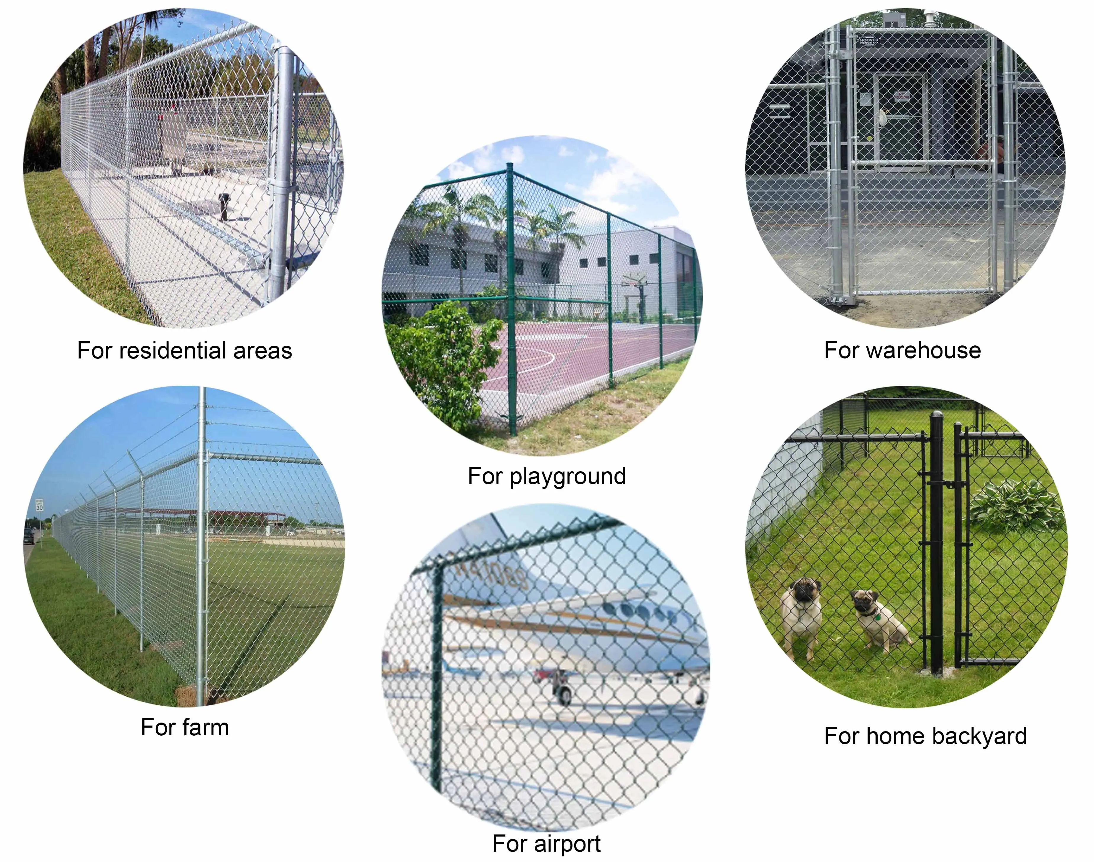 Durable Outdoor Chain Link Fences - Metalx Galvanized Steel