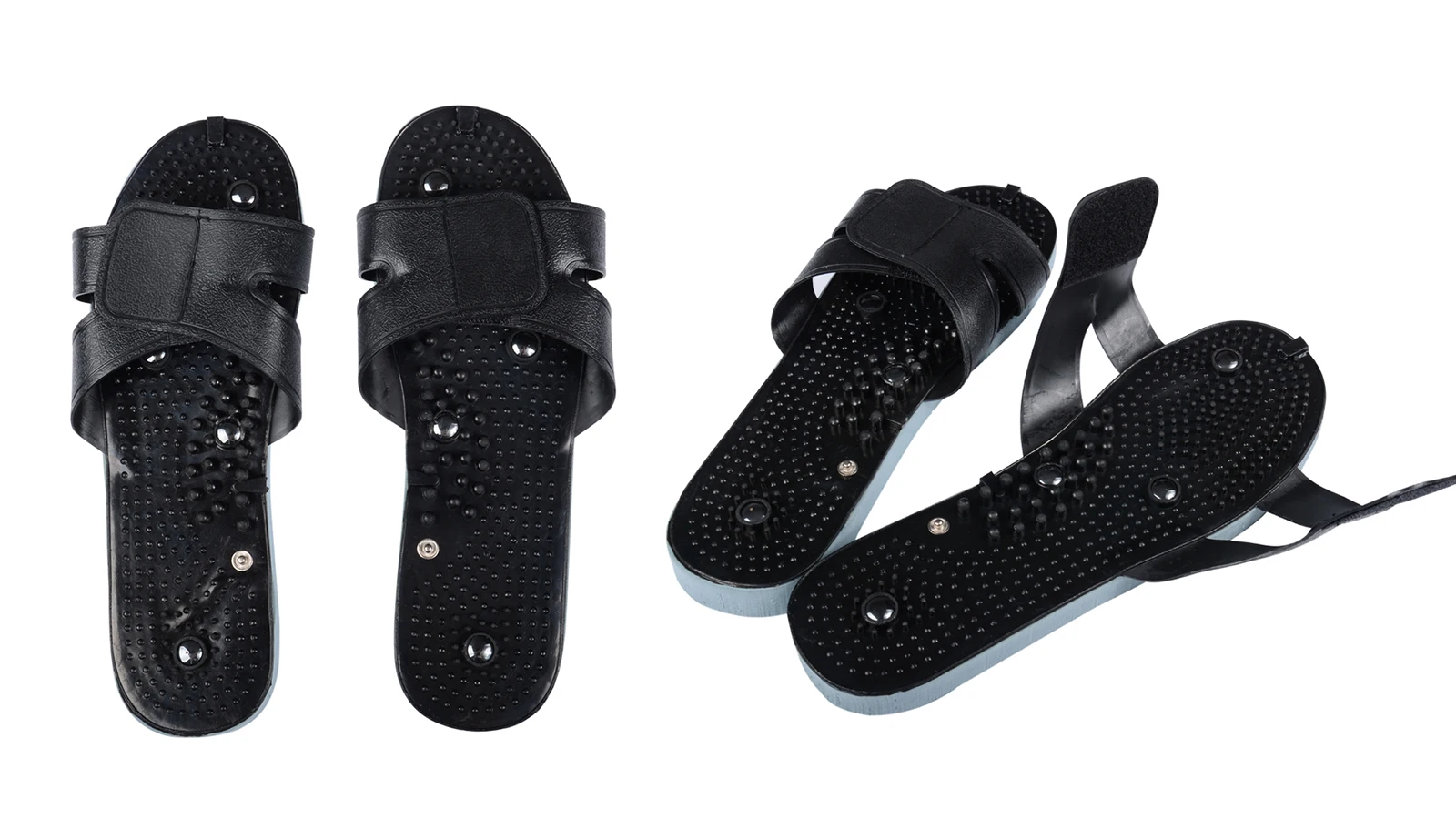 Acupoint Massage Electrode Slipper Foot Electrotherapy Relaxer Tens Ems ...