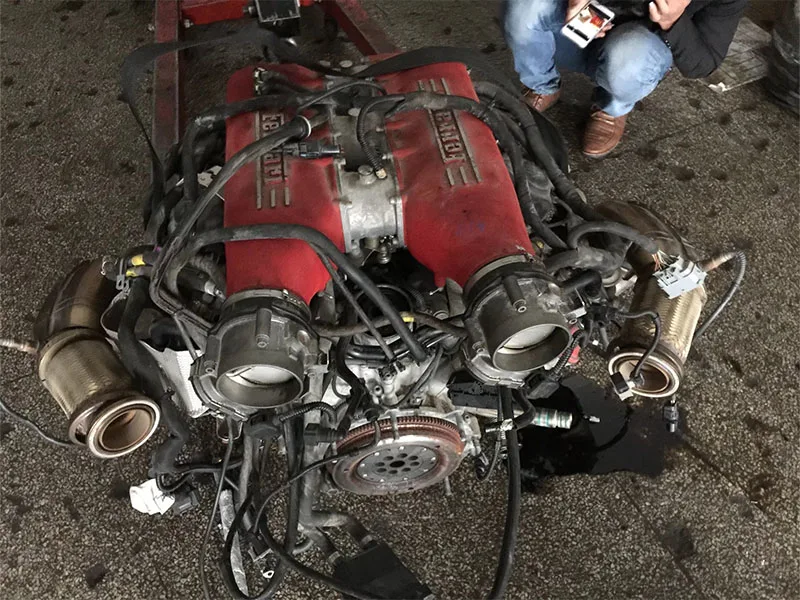 Ferrari F458 419hp OEM F136FB Used Engine - Original 2nd Hand