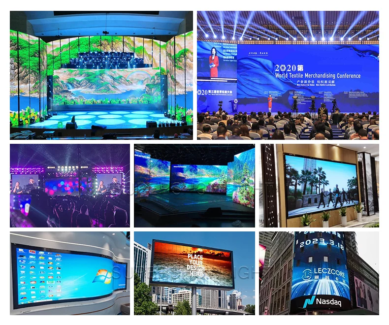 Outdoor 4K LED Display Screen - 500x1000mm Video Wall Panels