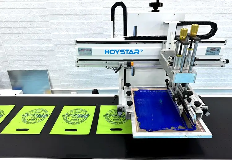 Polypropylene Plastic Bag Silk Screen Printing Machine