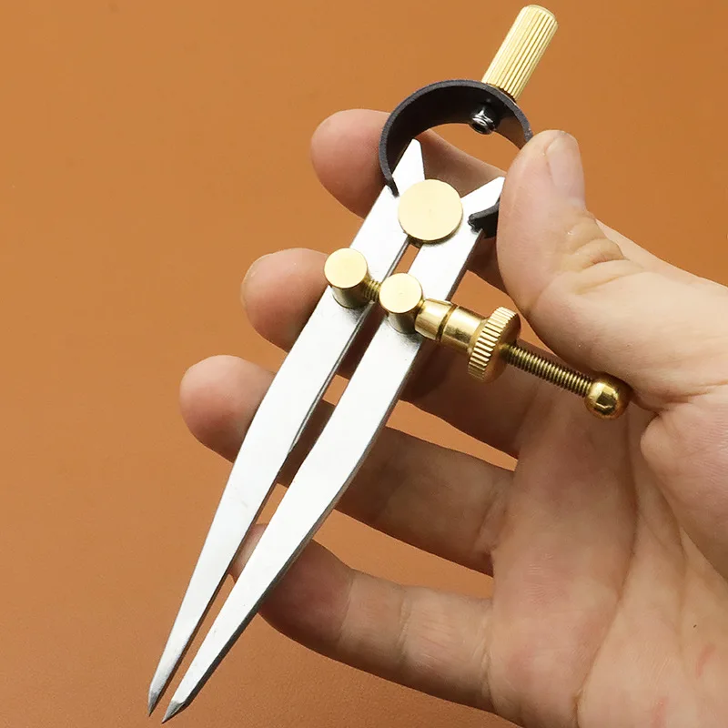 Adjustable Compasses Gauges DIY Handcraft Line Marking Gauge Leather ...