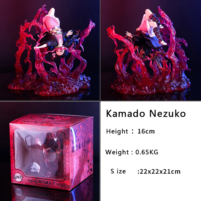 Anime Figure Demon Slayer Kamado Nezuko Character Model Ornament Anime ...