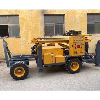 Geotechnicial Drill Rig Tractor Mounted Rotary Water Well Drill Machine ...