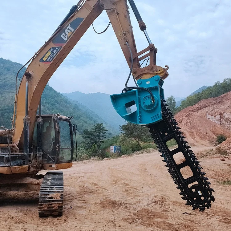 Excavator Trencher Attachment for Efficient Ditching & Trenching ...