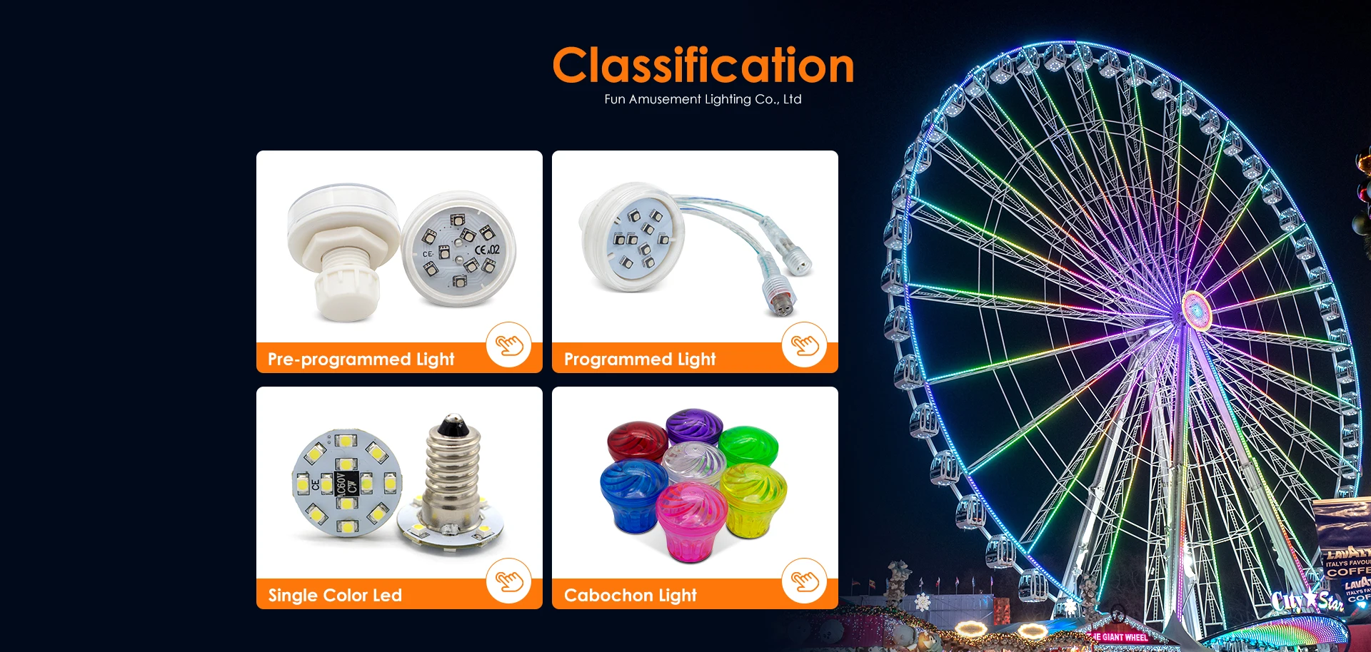 Zhongshan Fun Amusement Lighting Co., Ltd. - LED Amusement Light ...