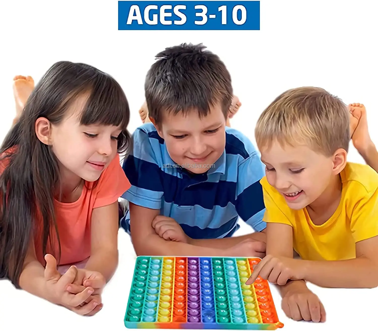 Push Pop Fidget Toy Bubble Sensory Number Alphabet Toys Pack Set New ...