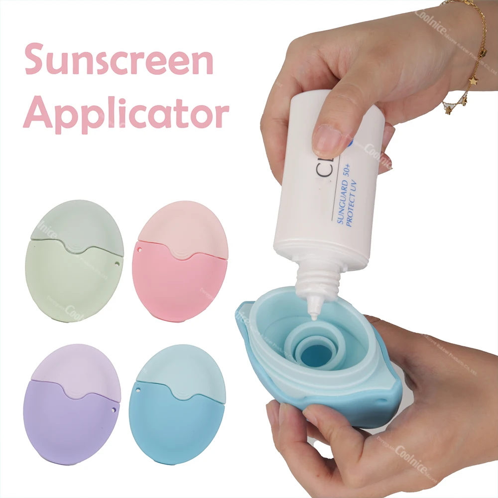 Must Have Pastel Aesthetic Sunscreen Applicator - Reusable & Eco-friendly