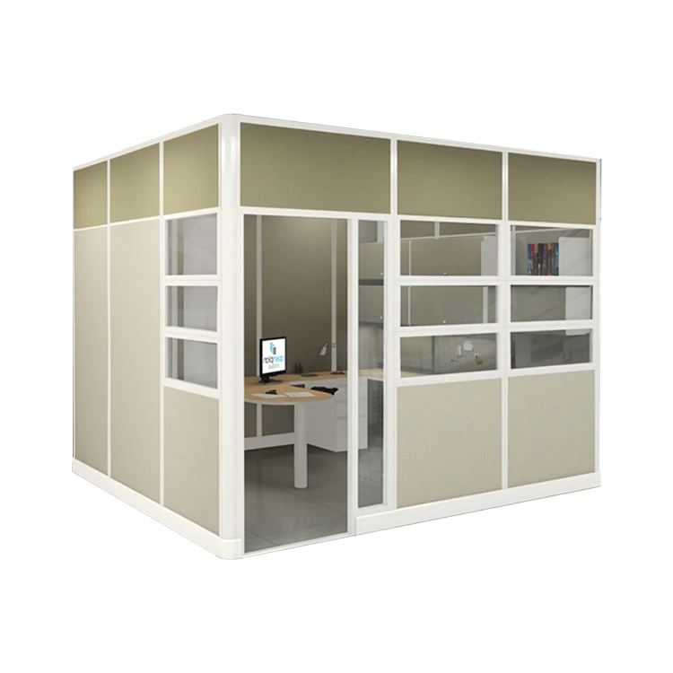 OMNI Large Fully Enclosed Office Cubicles with Acoustic Panels ...