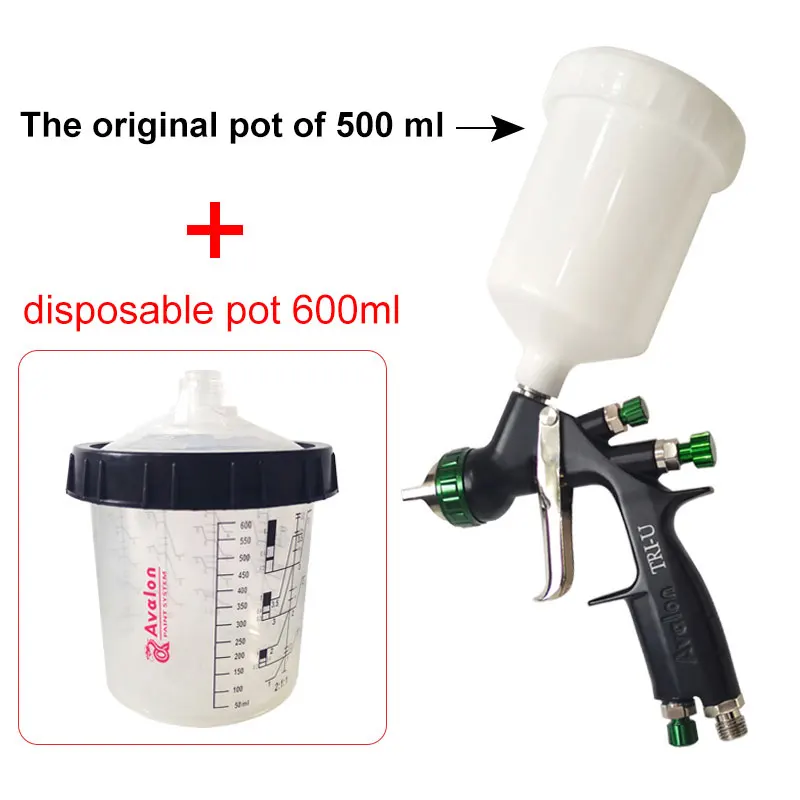 Avalon TRI-U Automotive Paint Topcoat Sprayer - 1.3 Caliber