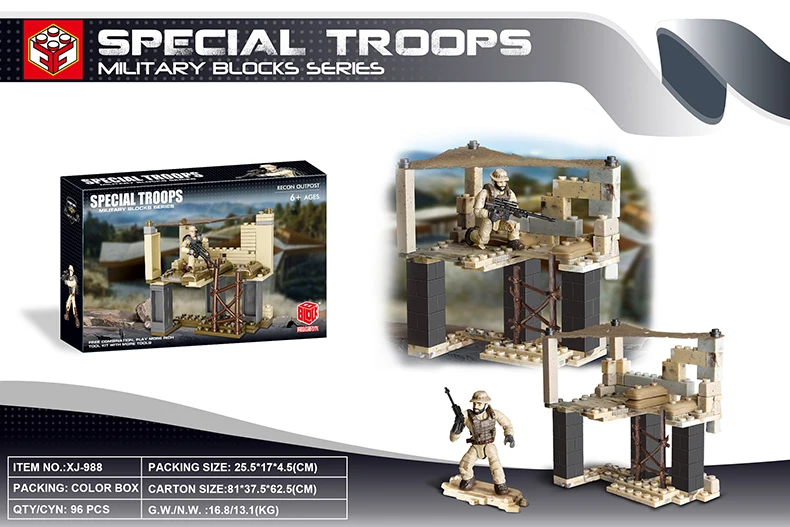 Multiple Styles Military Action Figures - Special Forces Toys