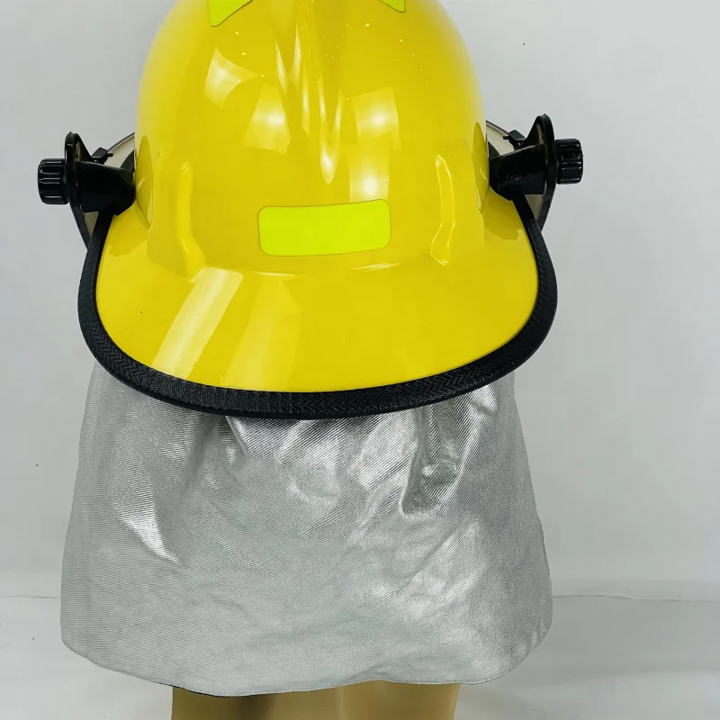 Good Quality Fireman Protective Firefighter Fighting Helmet Safety Fire Helmet With Shield ...
