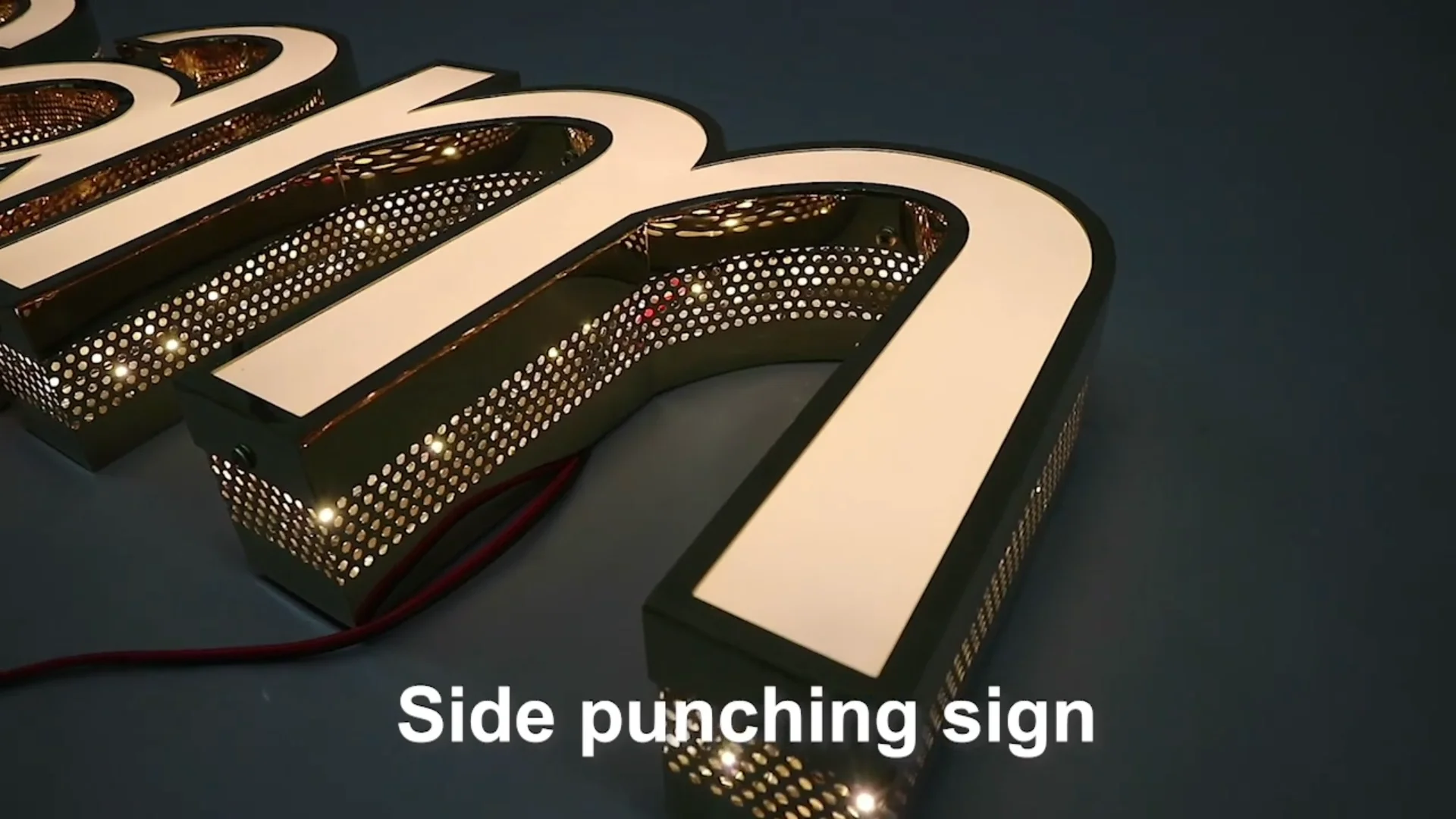Fast Delivery Custom Logo Led Letter Light Waterproof Outdoor 3d ...