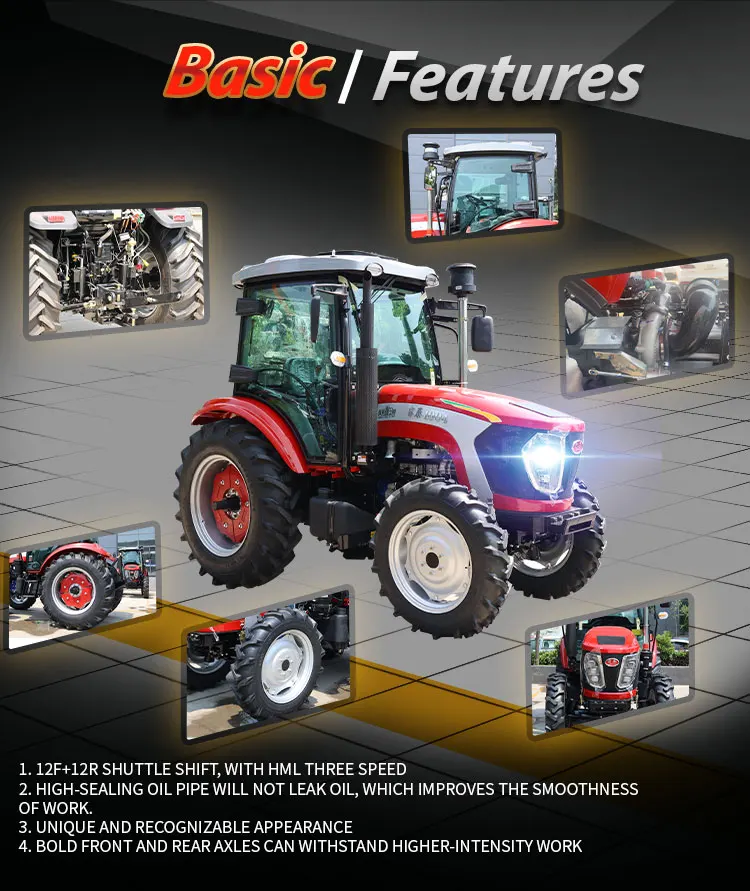 Compact Electric Tractors for Agriculture - 40hp to 60hp