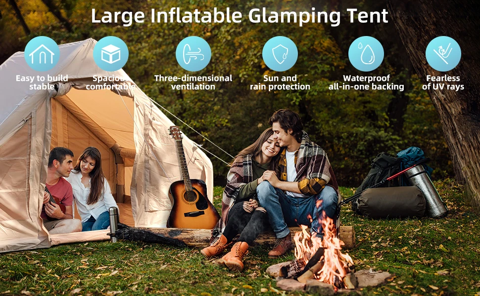 Luxury Arabic Inflatable Tent - Perfect for Outdoor Camping