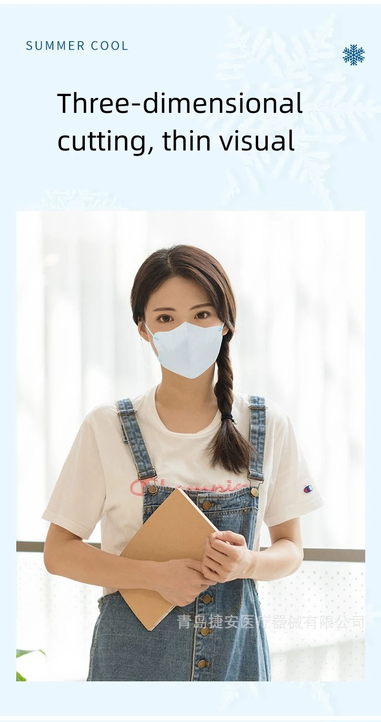 3d Disposable Face Shield Half Mask Respirator Three-dimensional Breath ...