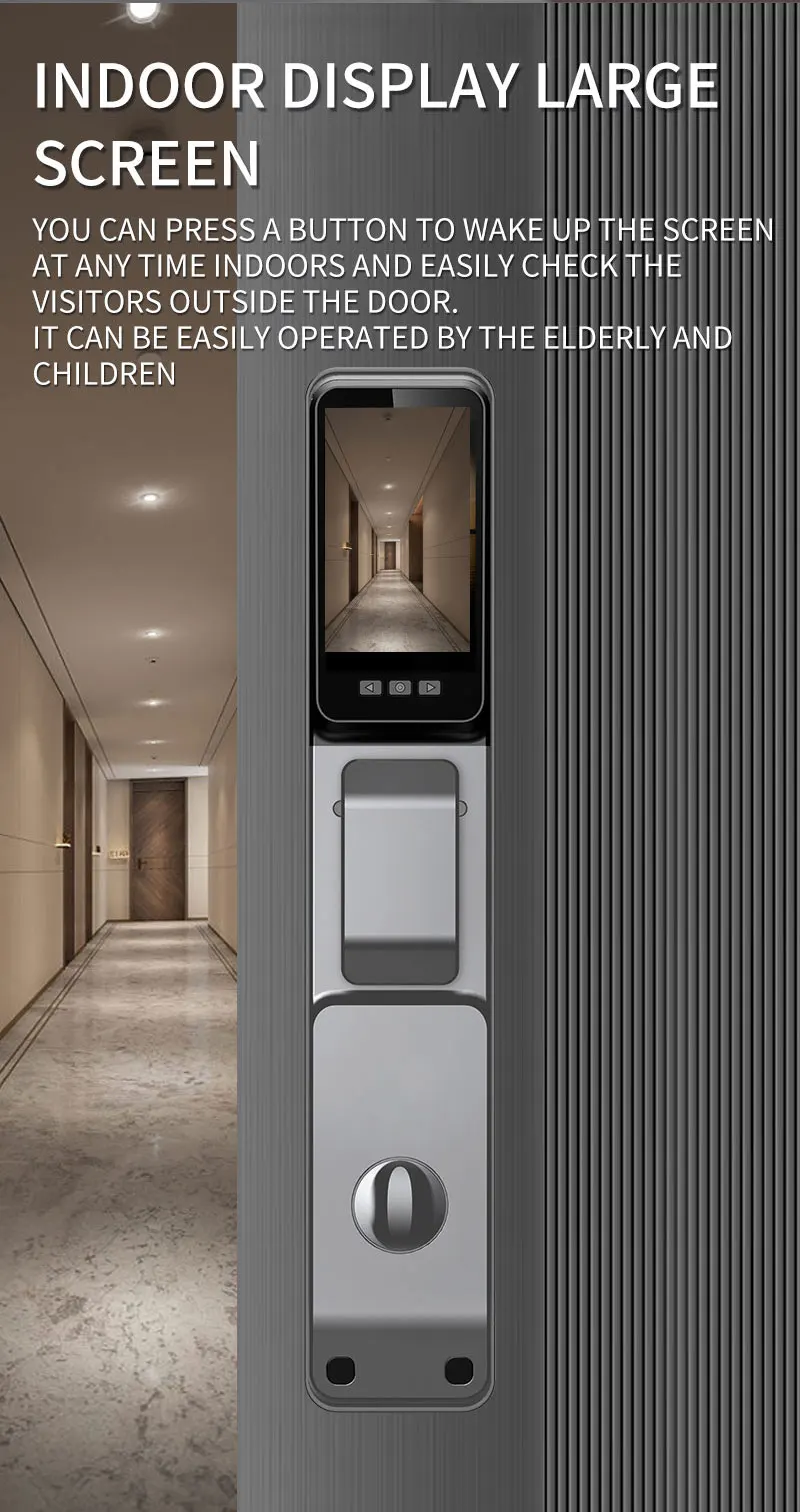 Barn Door Locks Smart Magnetic Door Lock System With Wifi - Buy ...